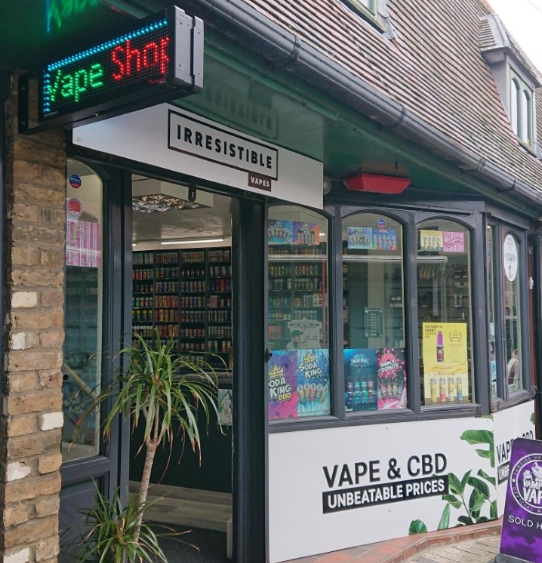 Vape Shop Near Me - Irresistible Vapes, Rochester UK